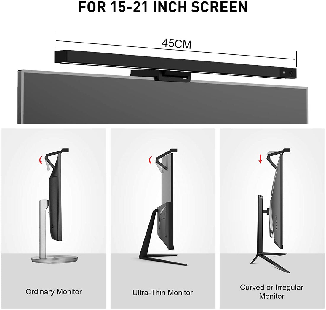 Computer Monitor Light - 3 Light Modes -HAVIT® Screen Hanging Light