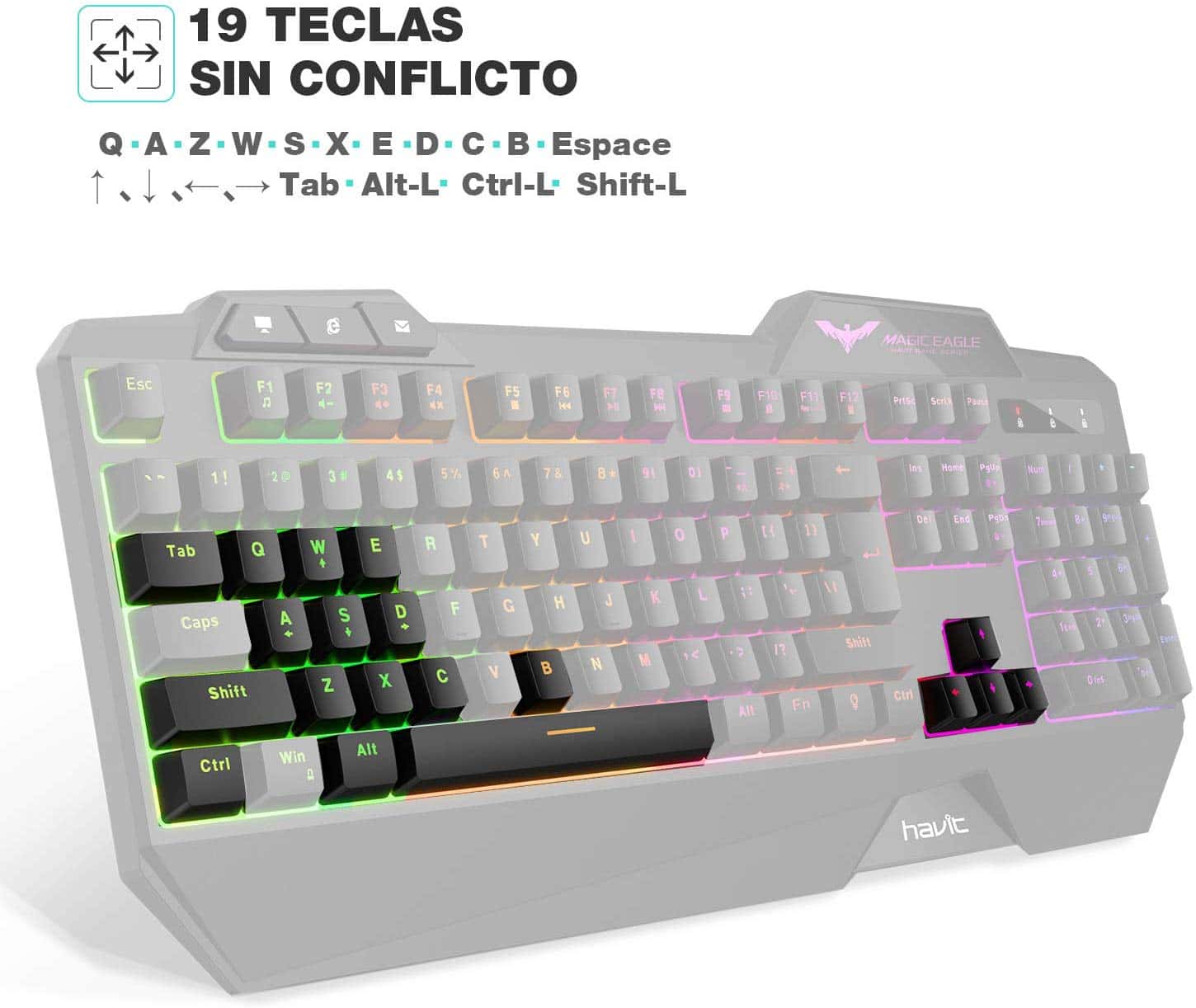 HAVIT HV-KB391L Gaming Keyboard