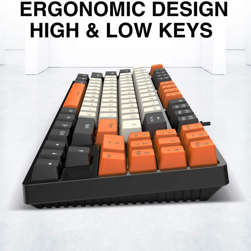 HAVIT KB487L TKL Mechanical Keyboard - 89 Keys - PBT | HAVIT Online