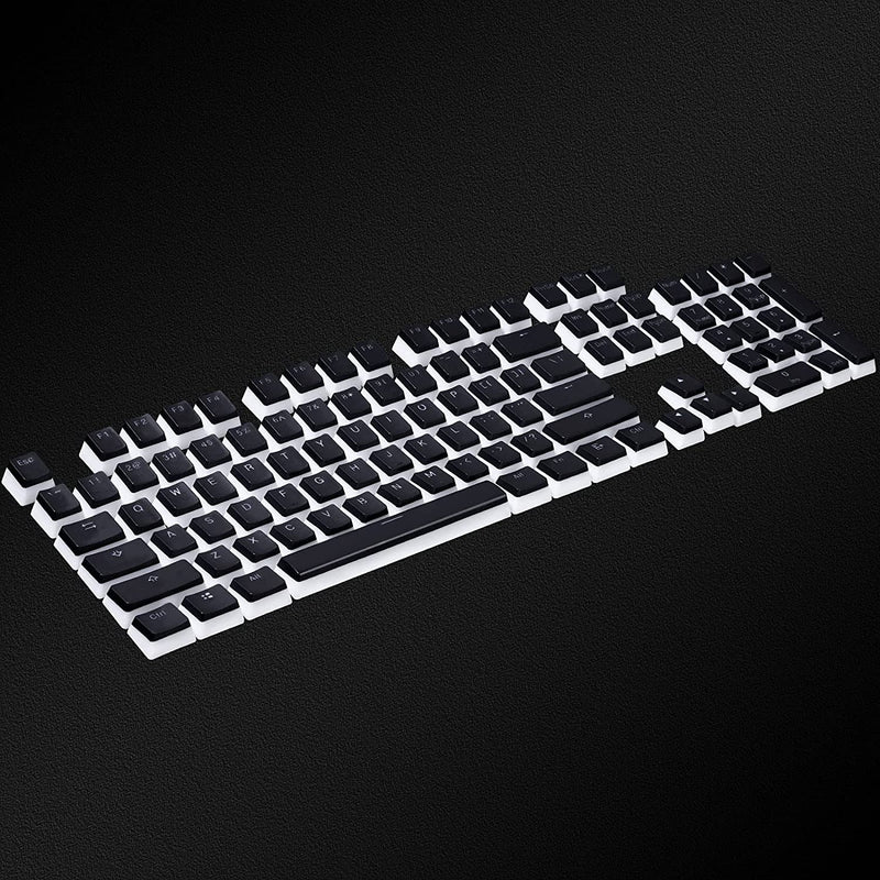 HAVIT KC22 PBT Keycaps with Puller - Pudding, Double Shot, for Cherry