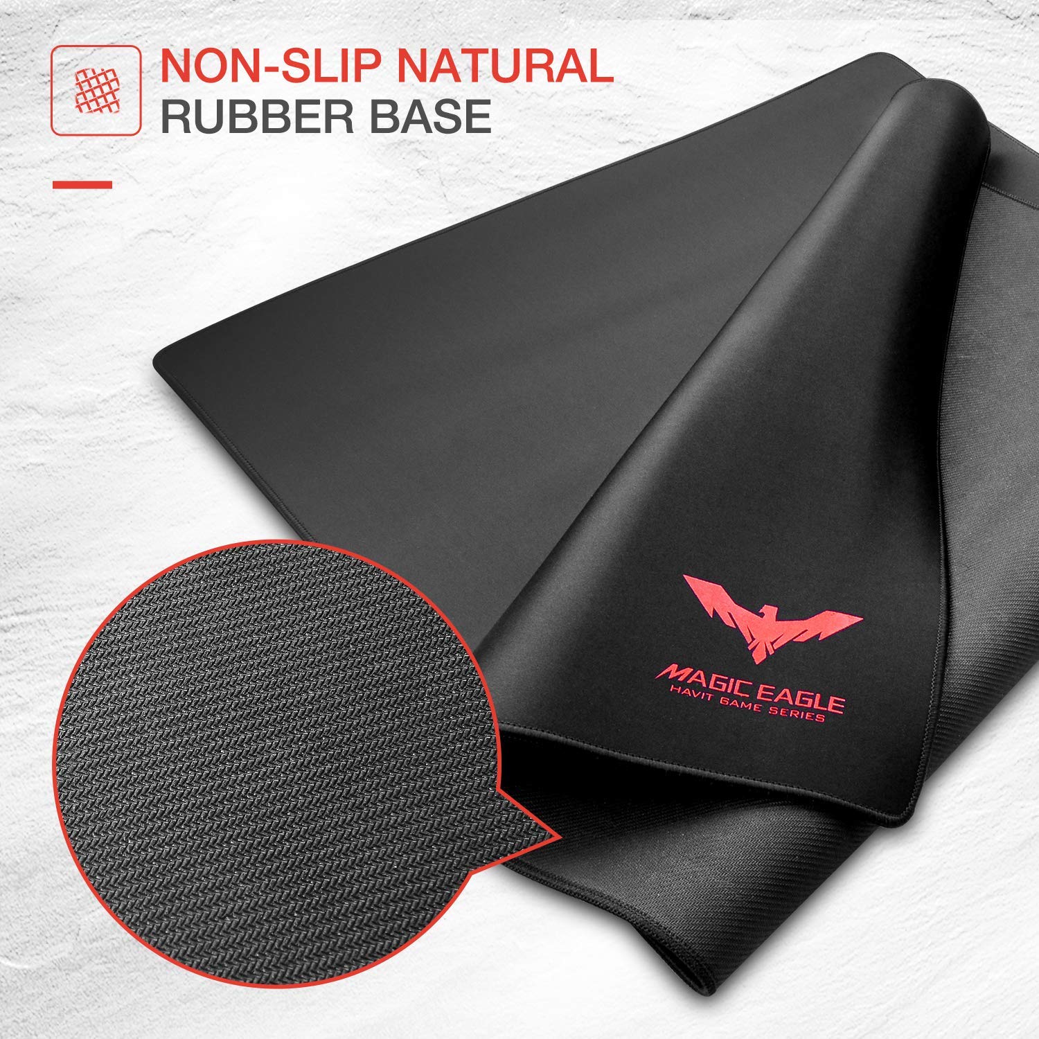 HAVIT MP857 Large Mouse Pad / Mat with Water Resistant & Non-Slip Rubb