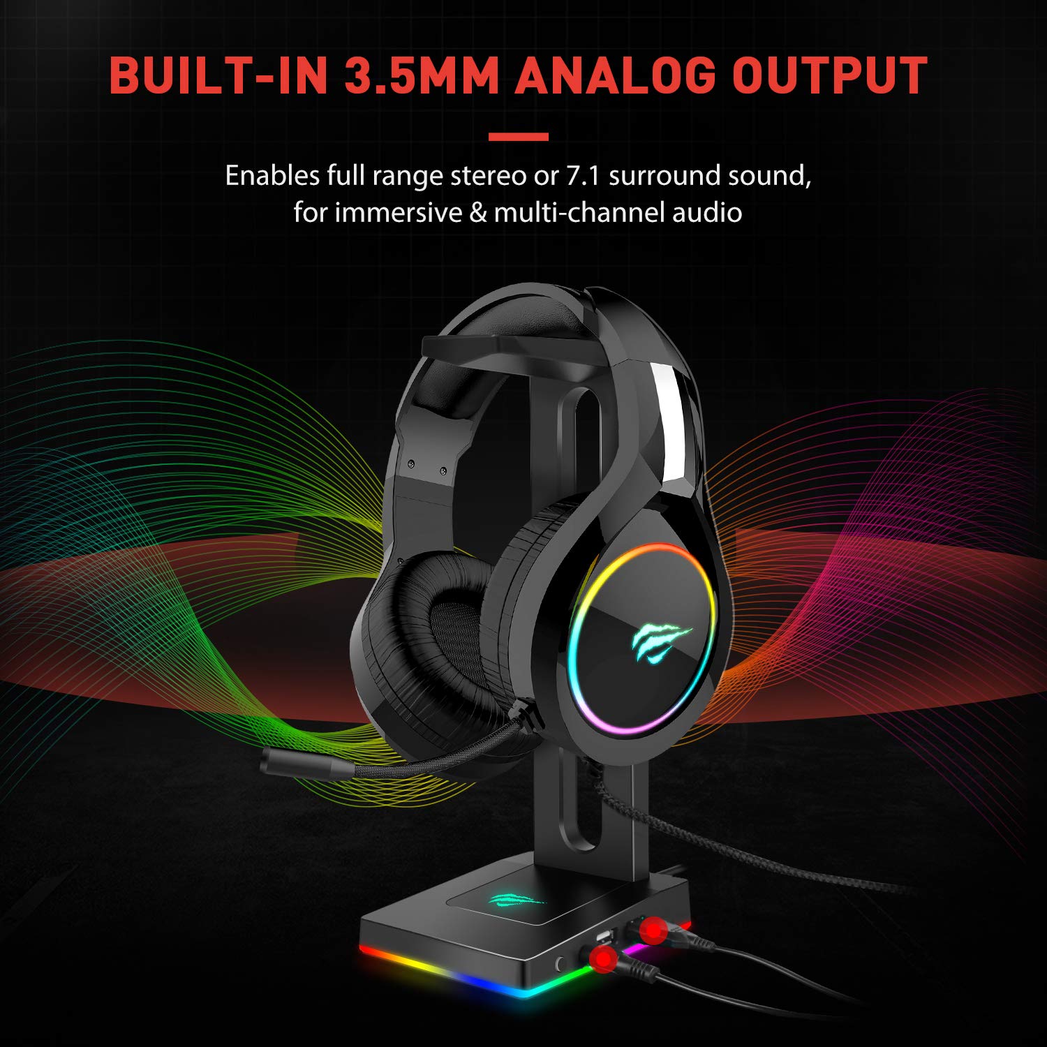 HAVIT RGB Headset Stand - TH630 | HAVIT Online