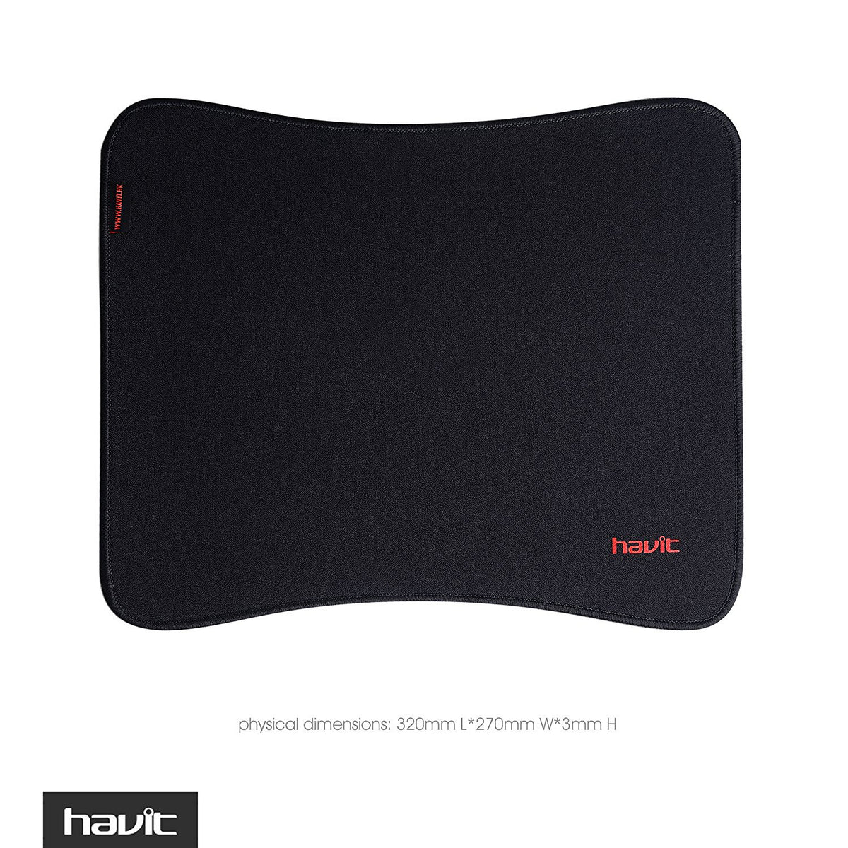 Gaming Mouse Pad - Water-Resistant - HAVIT HV-MP850 - Black