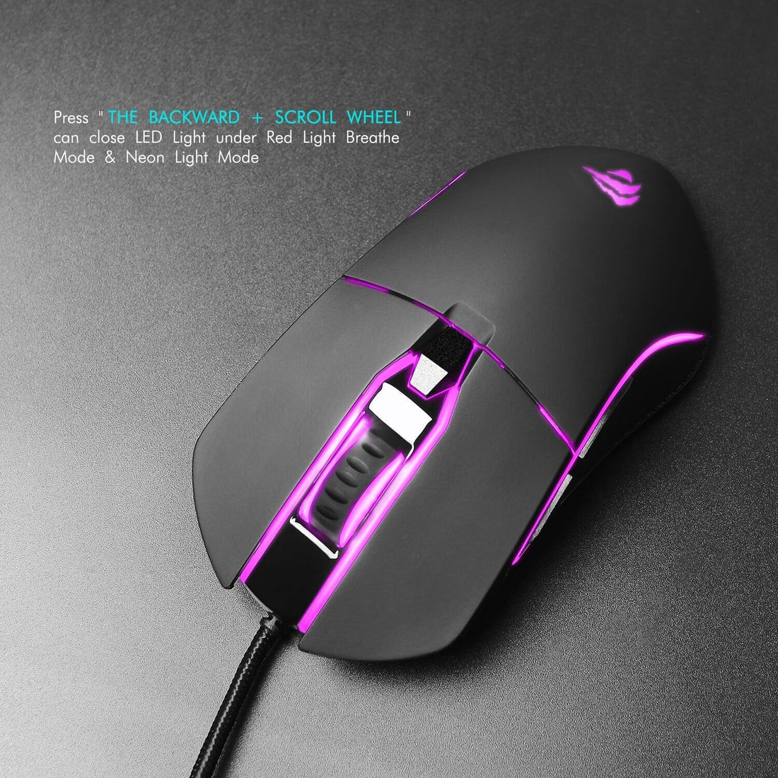 6-Button Gaming Mouse with Avago A3050 Chipset - HAVIT HV-MS761