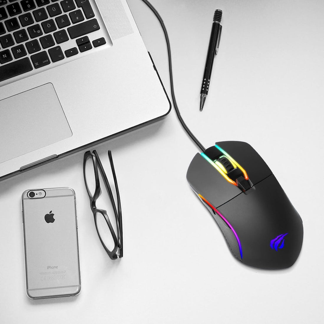 6-Button Gaming Mouse with Avago A3050 Chipset - HAVIT HV-MS761